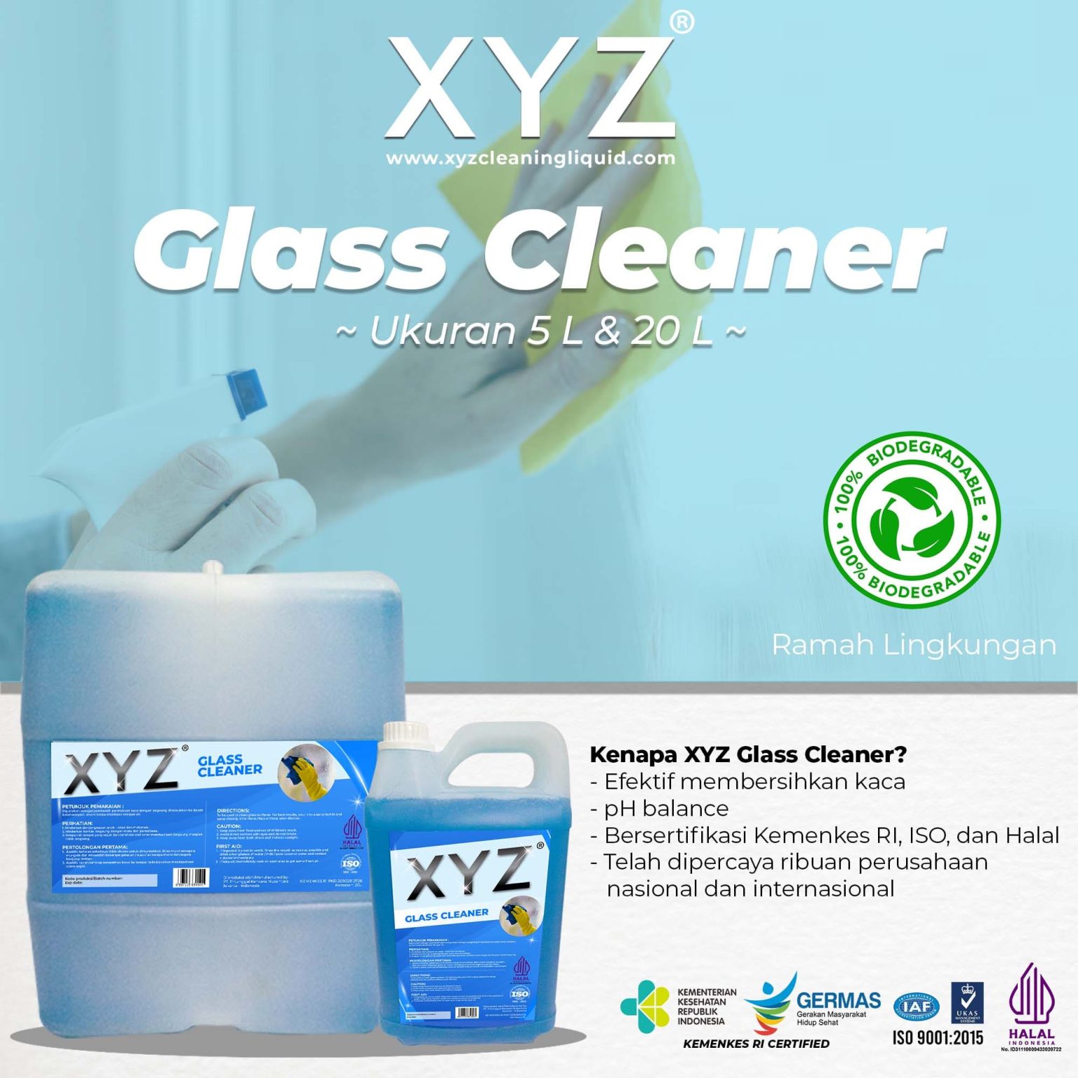 XYZ Glass Cleaner